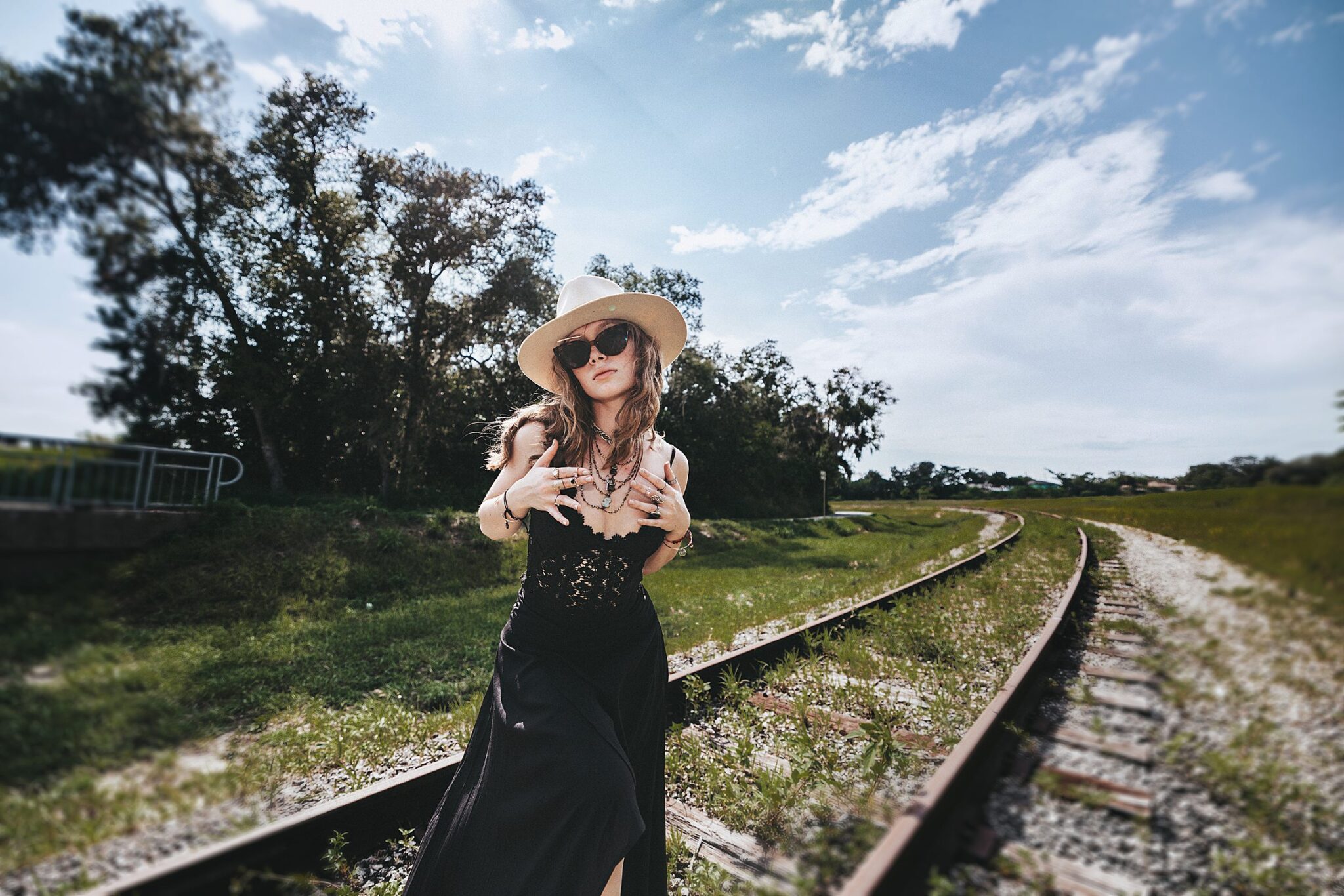 Blunt force hyperreal high flash shoot - Orlando Micro Wedding Photographer